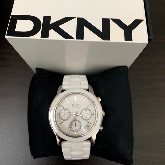 Dkny | Accessories | Dkny White Ceramic Watch | Poshmark